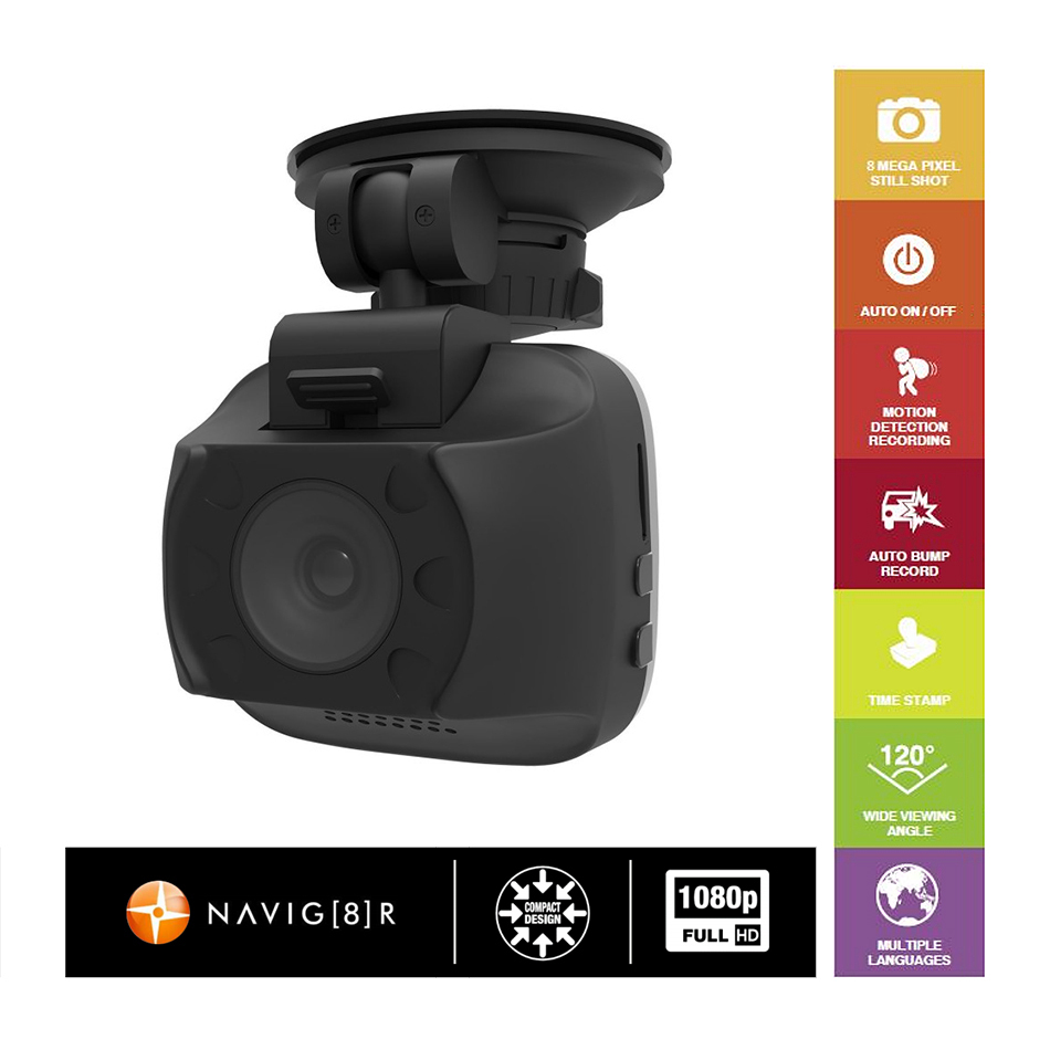 Laser (NAVC-307) Car Crash Camera / Full HD 1080P / G-Sensor